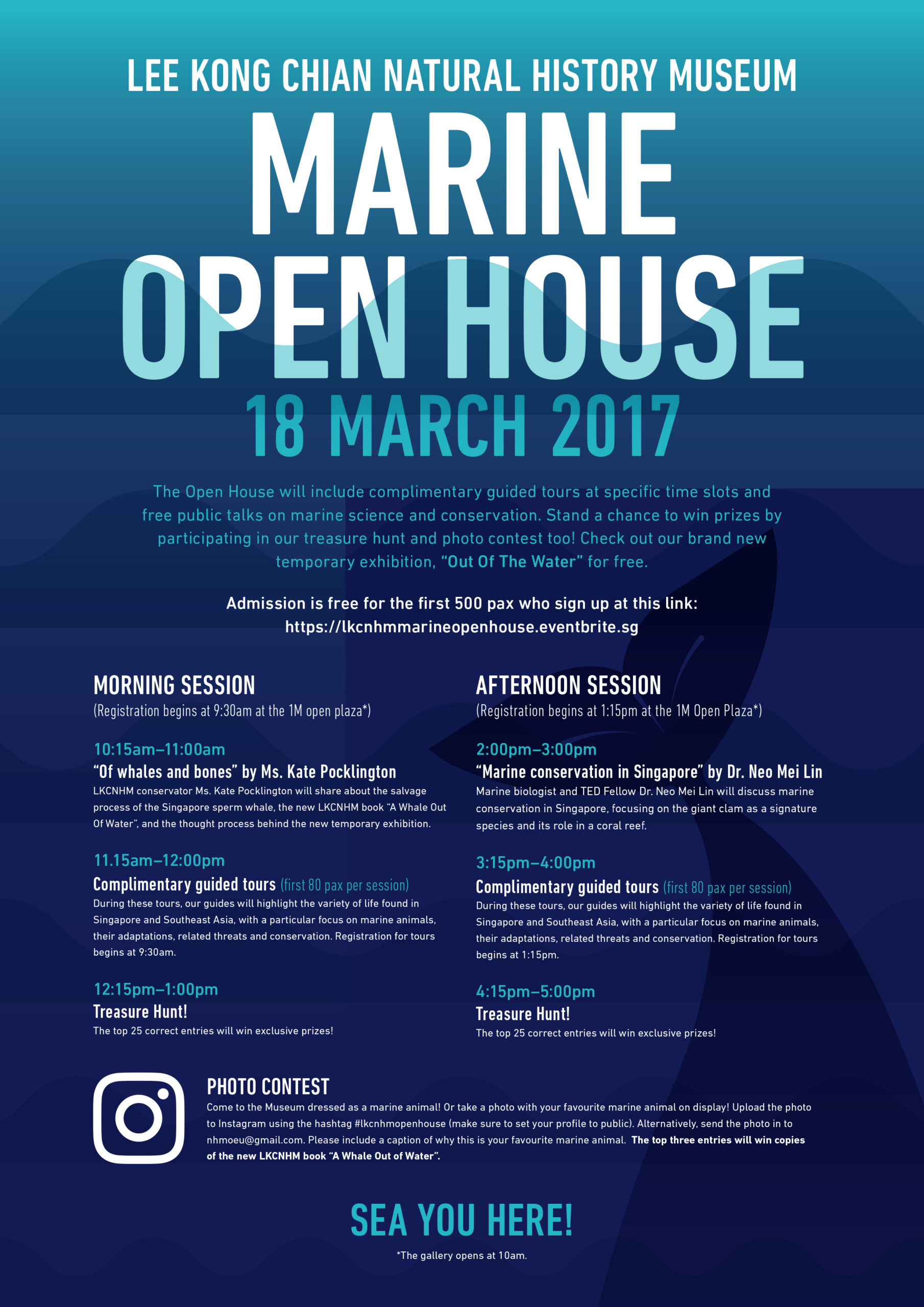 Marine Open House (18 March 2017) - NUS LKCNHM